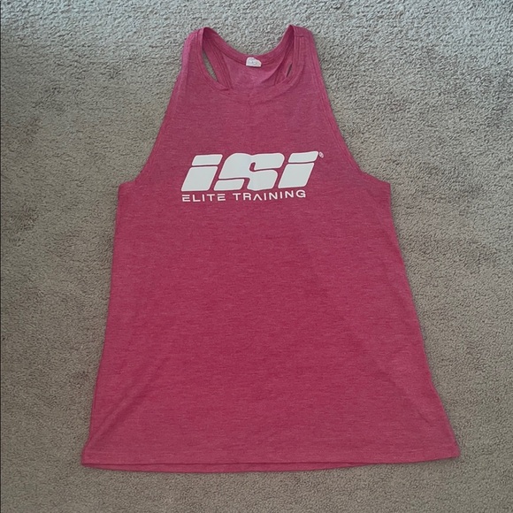 ISI elite training | Tops | Euc Isi Elite Training Pink Tank | Poshmark